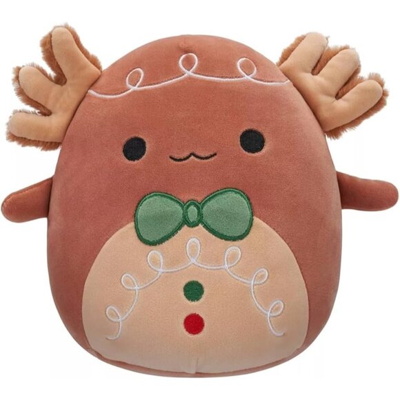 Squishmallows | Toys | Squishmallows Den The Gingerbread Axolotl 8 Inch ...